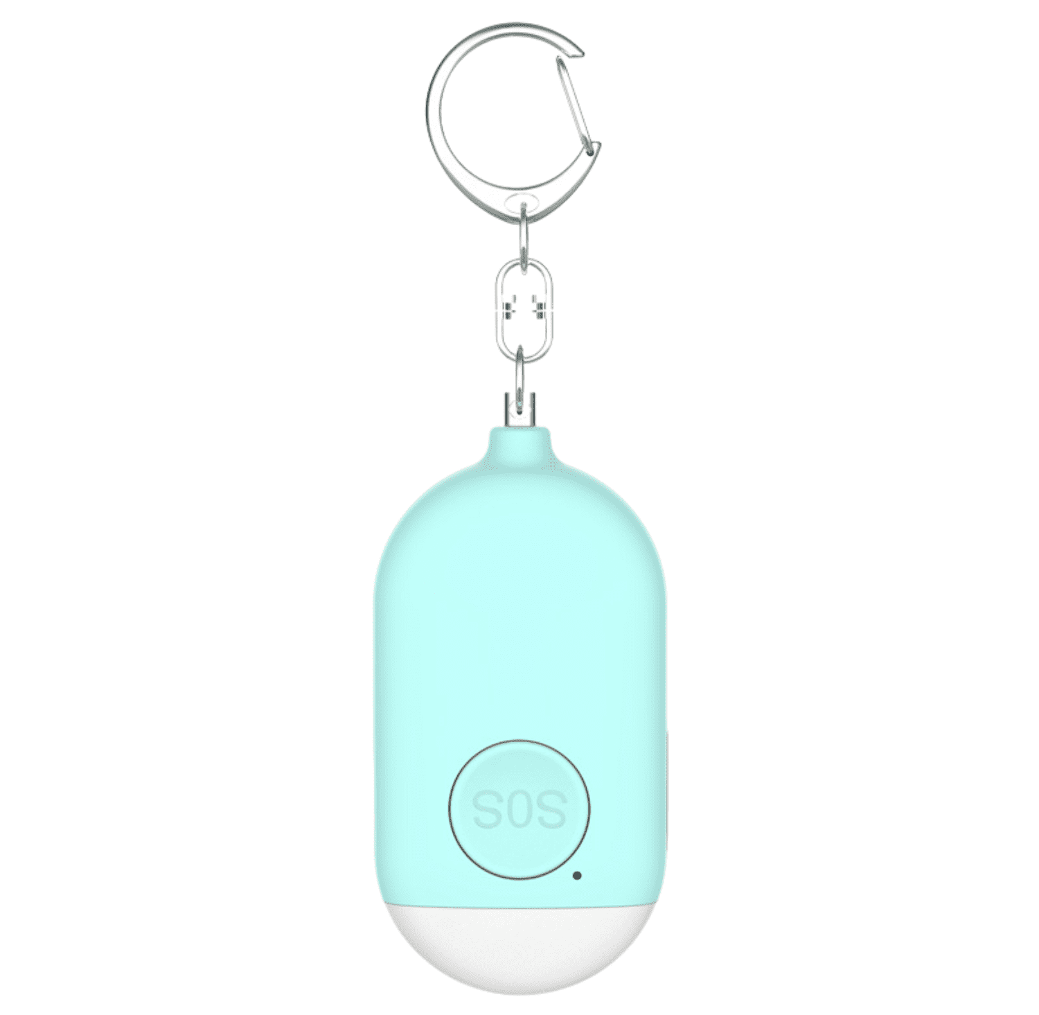 Rechargeable Personal Alarm Keychain - 130dB Siren & LED Light ...