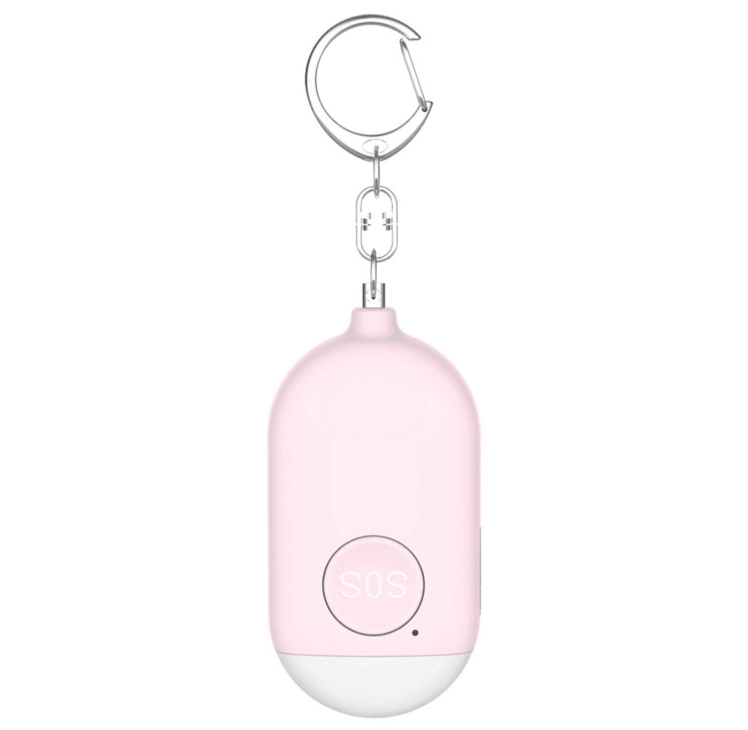Rechargeable Personal Alarm Keychain - 130dB Siren & LED Light ...