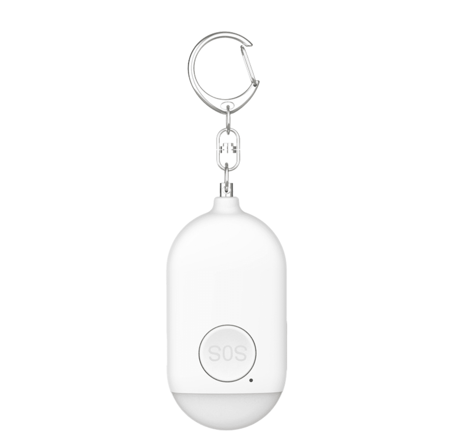 Rechargeable Personal Alarm Keychain - 130dB Siren & LED Light ...
