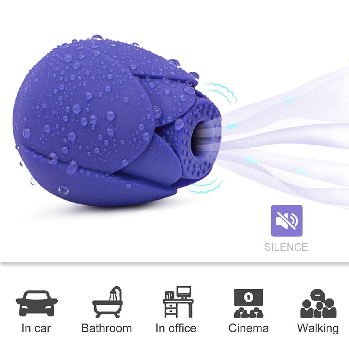 Rechargeable Personal Massager - Quiet & Waterproof - 20 Patterns & 8 ...