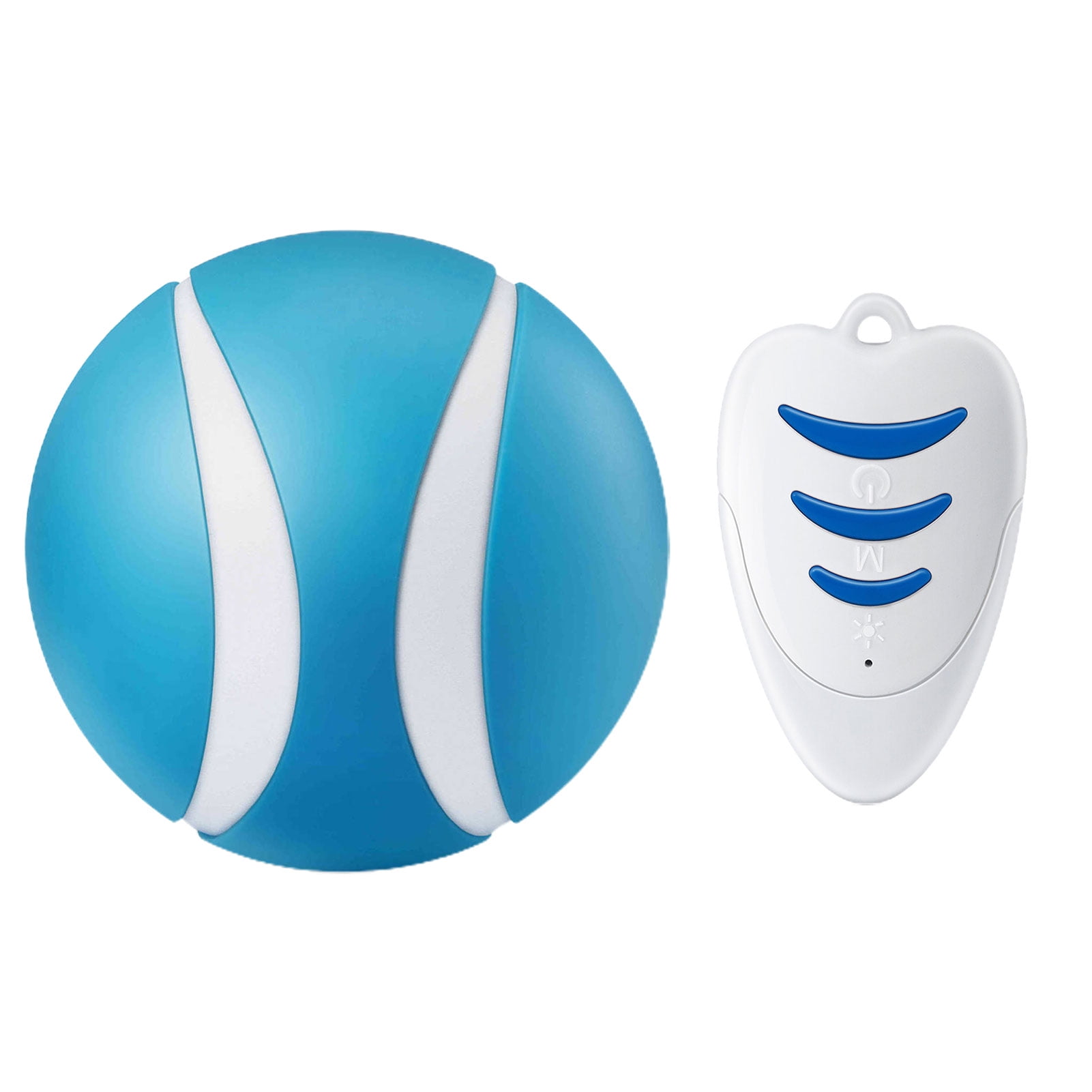 Rechargeable Pet Teaser Ball - 360 Degree Rotation, LED Glowing - 3 ...