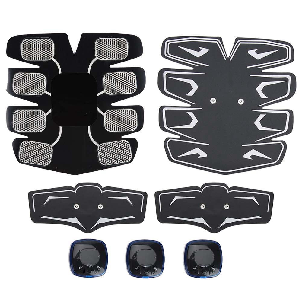 Rechargeable Portable Abdominal Muscle Stimulator Massager Fitness ...