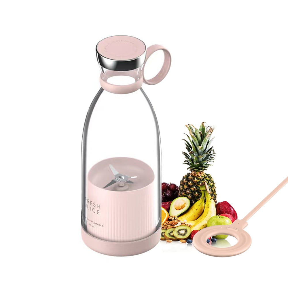 Rechargeable Portable Blender Bottle Shake 350Ml Electric Fruit Juicer ...