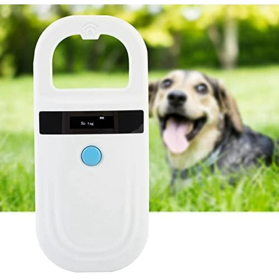 Rechargeable RFID EMID Animal Handheld Reader, Pet ID Microchip Scanner ...