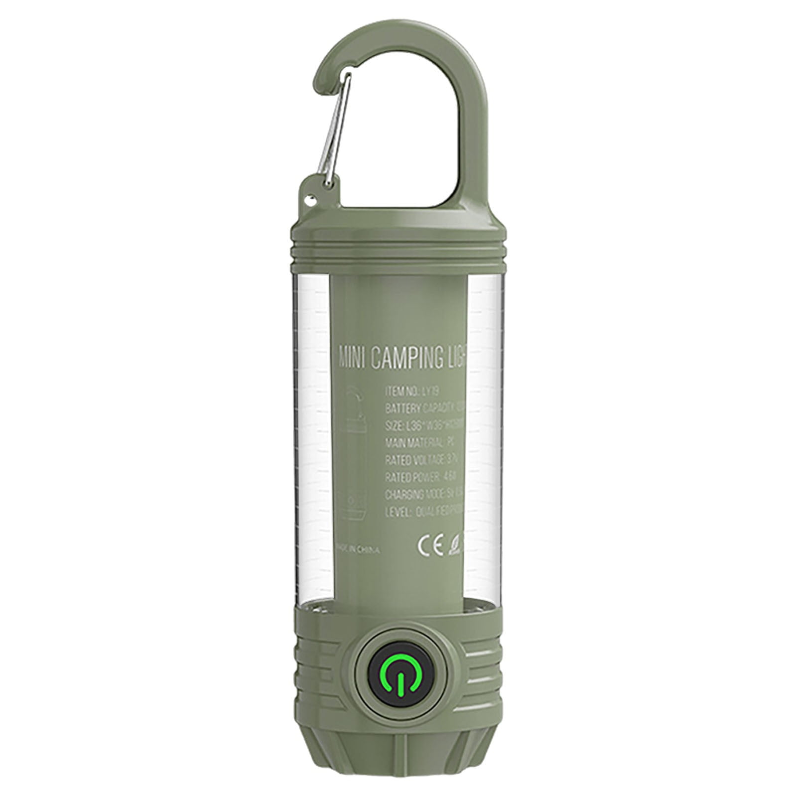 Rechargeable Retro Camping Lantern with Tricolor LED, Type-C Charging ...