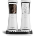 TOMEEM Rechargeable Salt & Pepper Grinder Set, 4.5oz, Electric ...