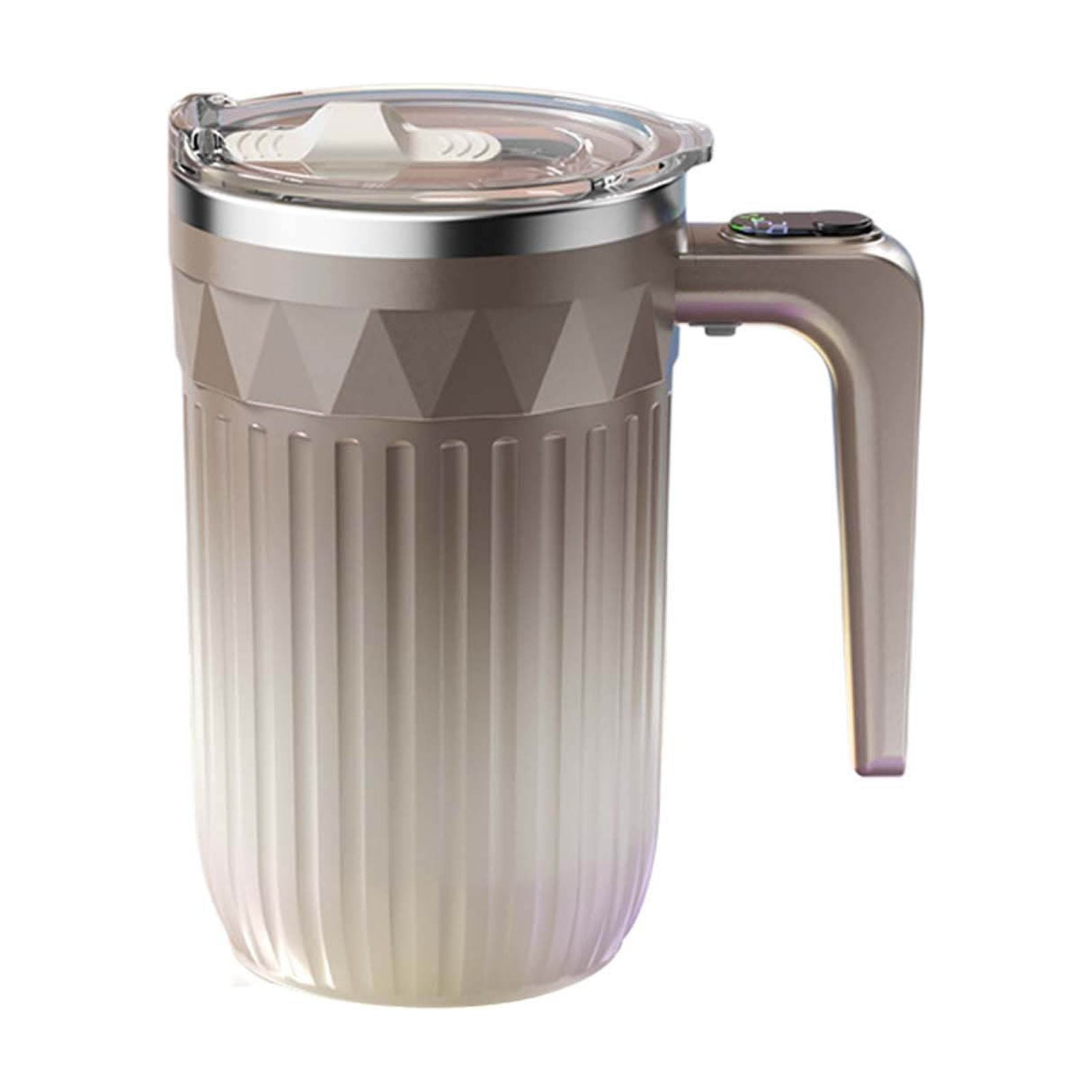 Rechargeable Self Stirring Coffee Mug with Temperature Display for Hot ...