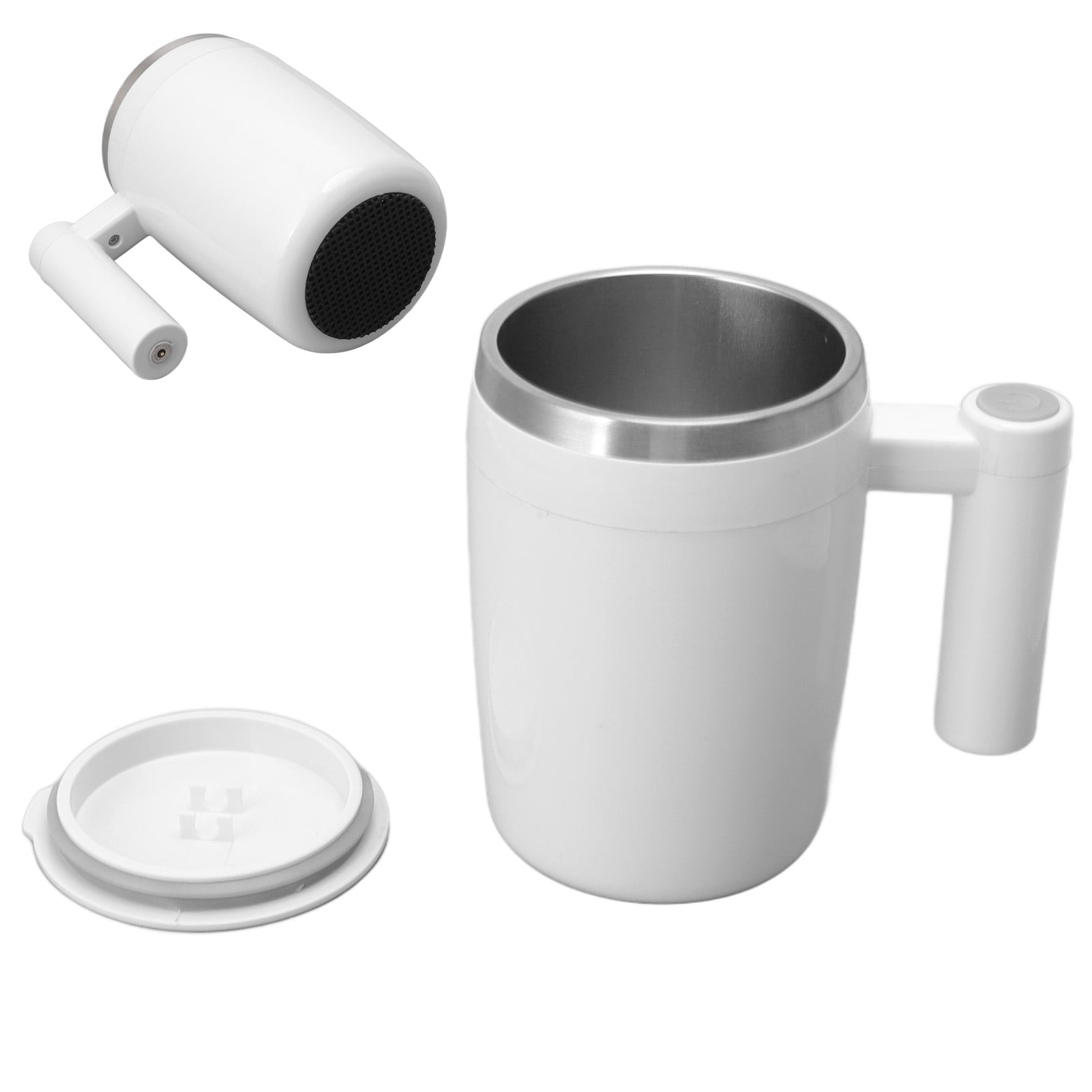 Rechargeable Self Stirring Mug,380ml Magnetic Automatic Stirring Coffee ...