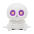 Rechargeable Skull Night Light 1PCS, Tap Control Dimmable Skeleton Lamp ...