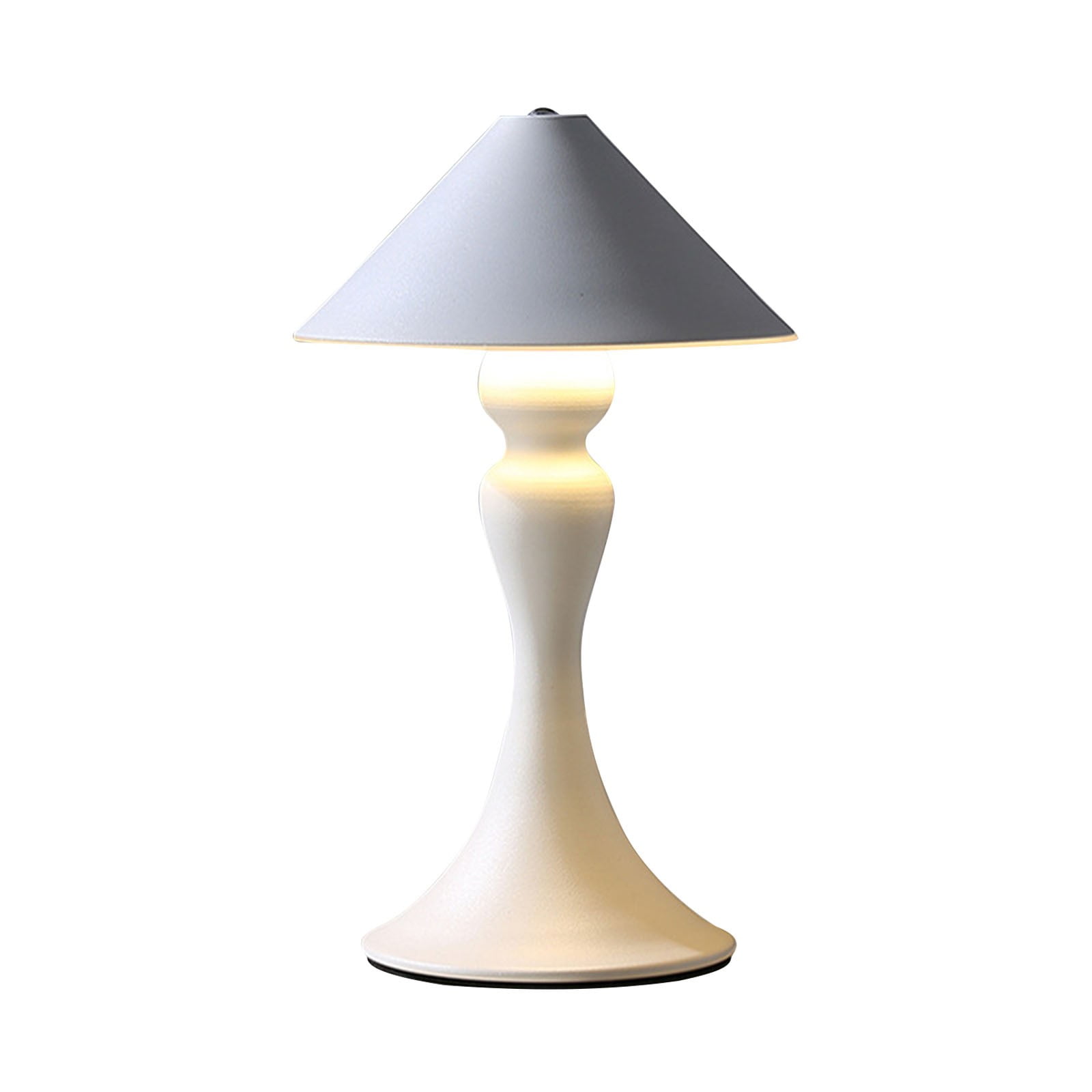 Rechargeable Small Cordless Table Lamp, Battery Operated Lamp LED ...