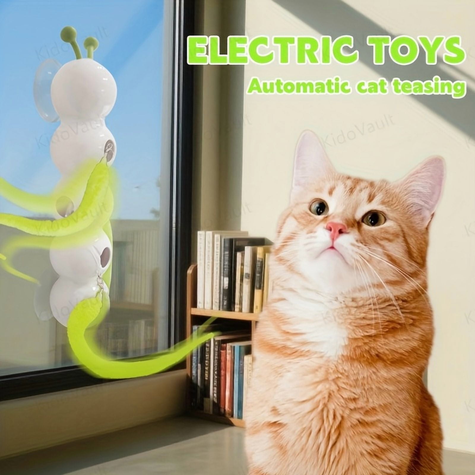 Rechargeable Smart Interactive Cat Toy with Automatic Motion & Sensor ...