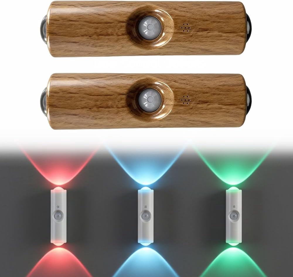 Rechargeable Smart LED Motion Sensor Ambient Light, 2026 New Magnetic Smart Sensor Night Light ...