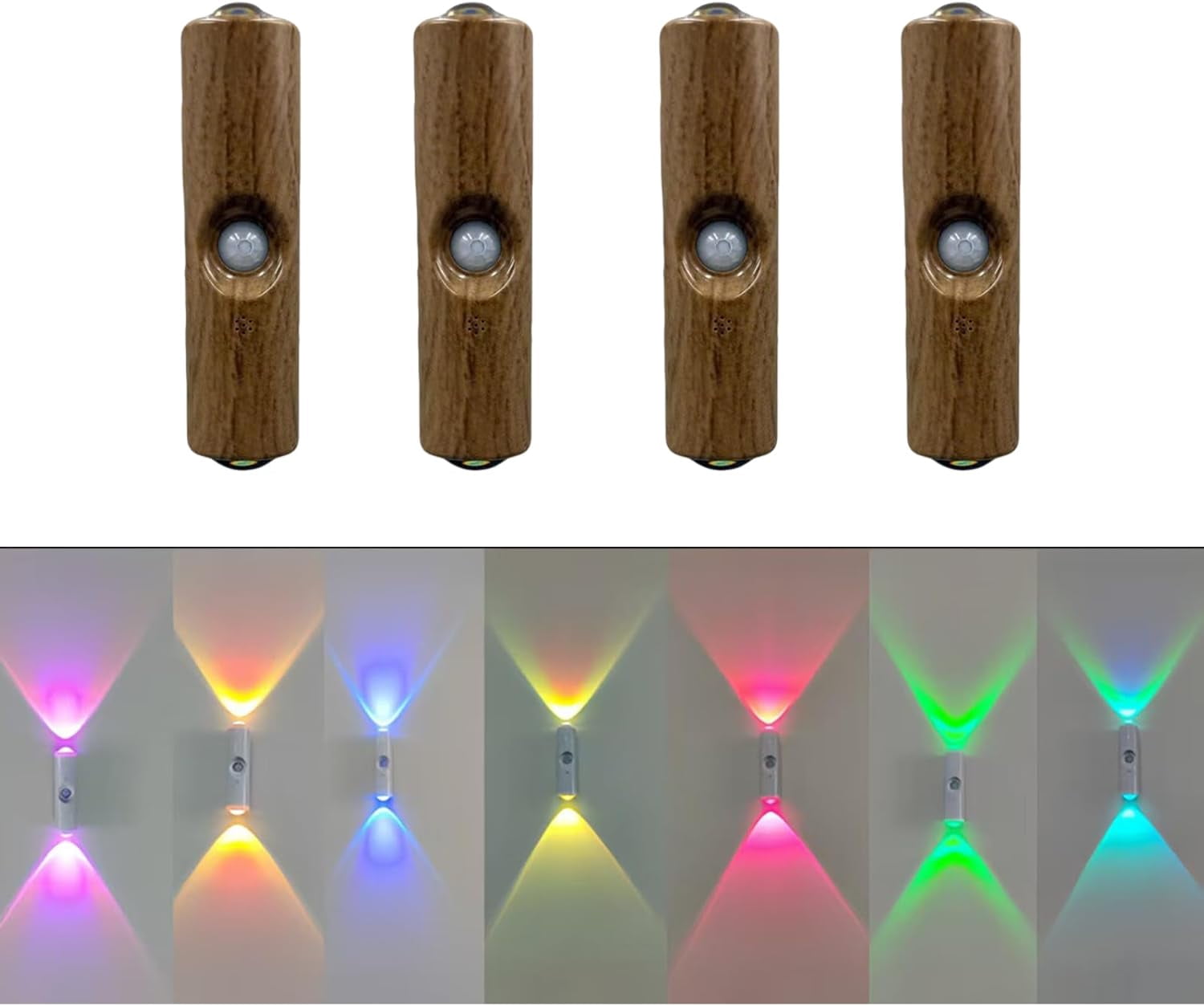 Rechargeable Smart LED Motion Sensor Ambient Light, Color Changing ...