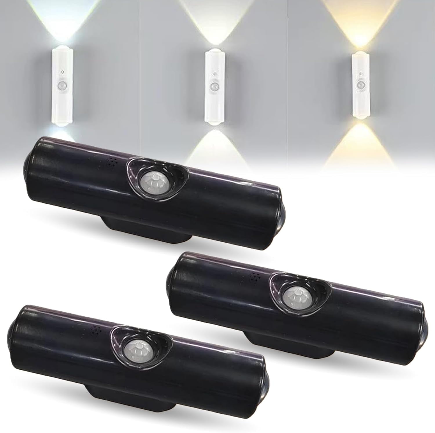 Rechargeable Smart LED Motion Sensor Ambient Light, Punch-Free Smart ...