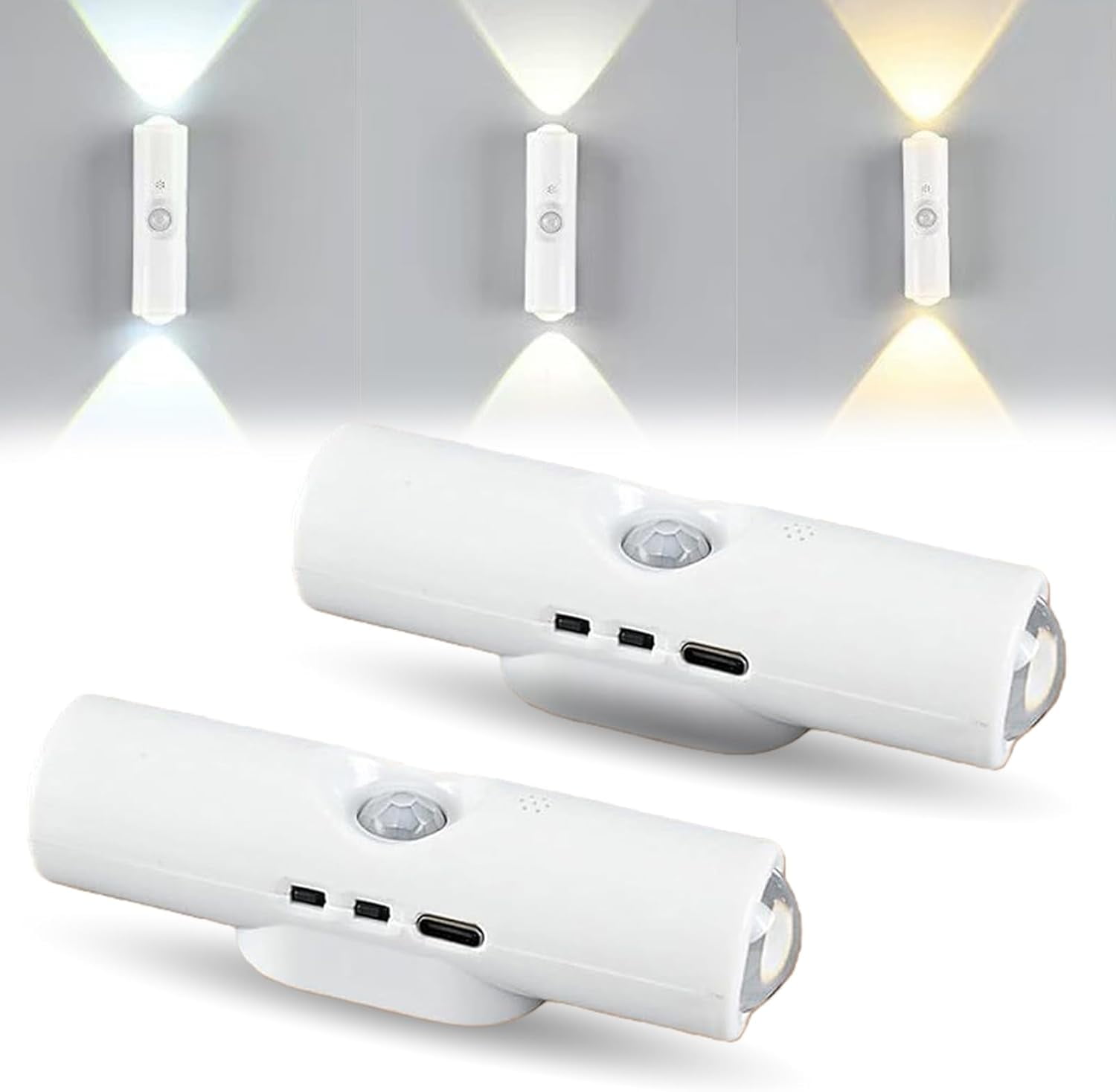 Rechargeable Smart LED Motion Sensor Ambient Light, Punch-Free Smart ...