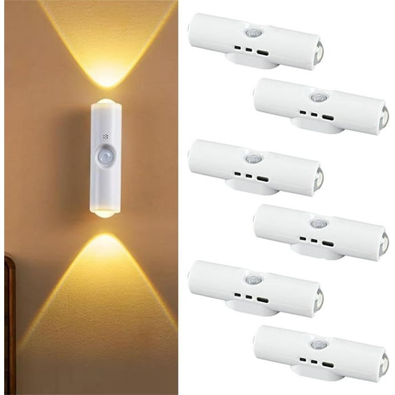 Rechargeable Smart LED Motion Sensor Ambient Light, Punch-Free Smart ...