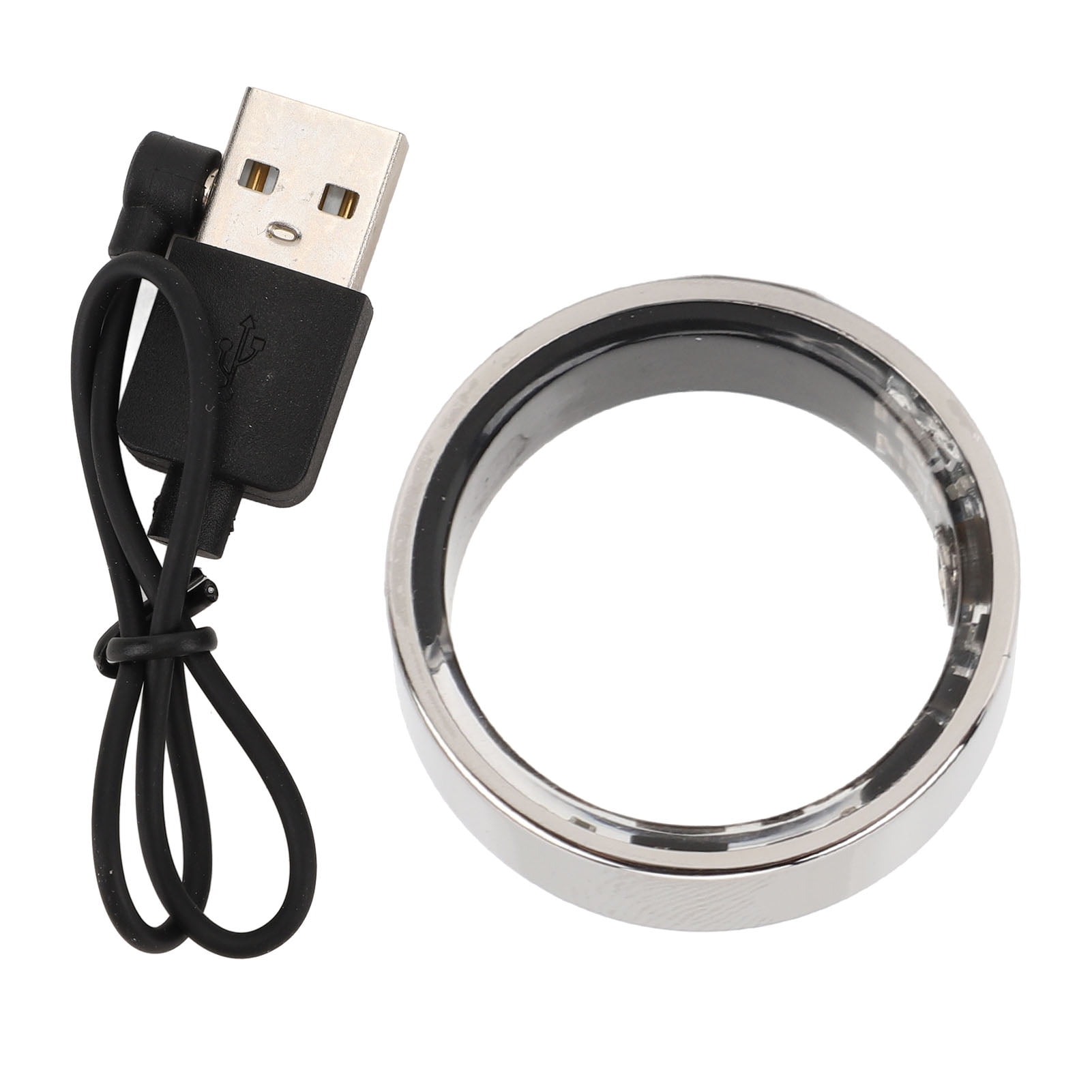 Rechargeable Smart Ring: Monitors Activity, Tracks Health Metrics, IP68 ...