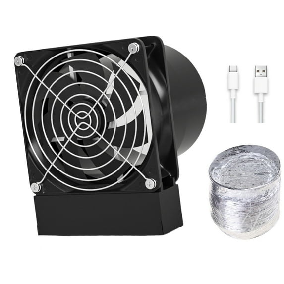 Rechargeable Smokes Absorber Fume Extractor Fan Pipe Exhuast Fan ...