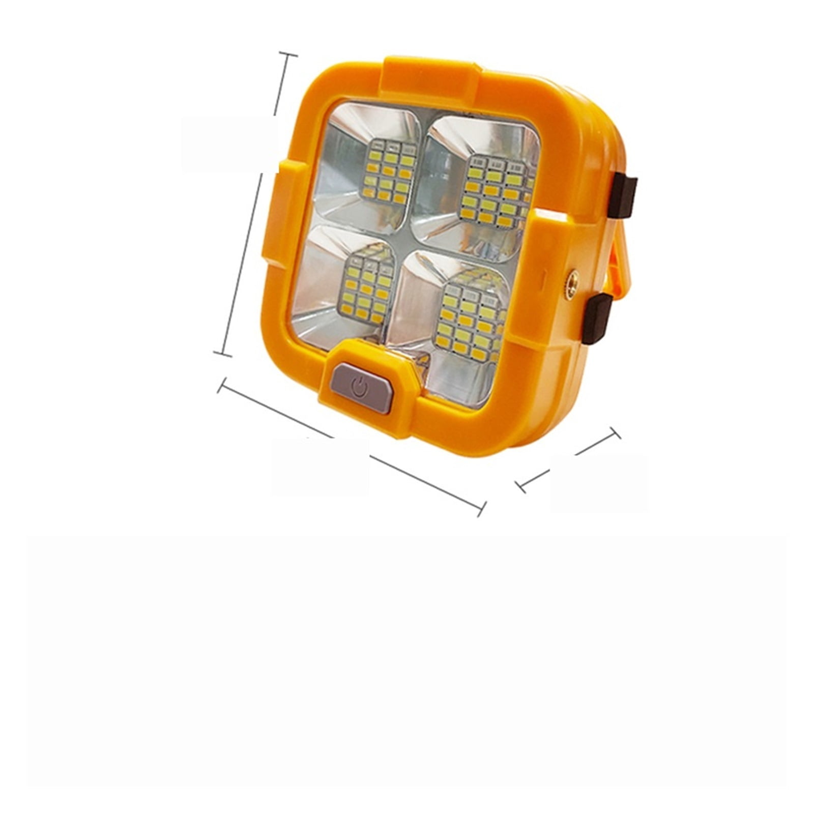 Rechargeable Solar Flood Light Outdoor Portable LED Reflector Spotlight ...