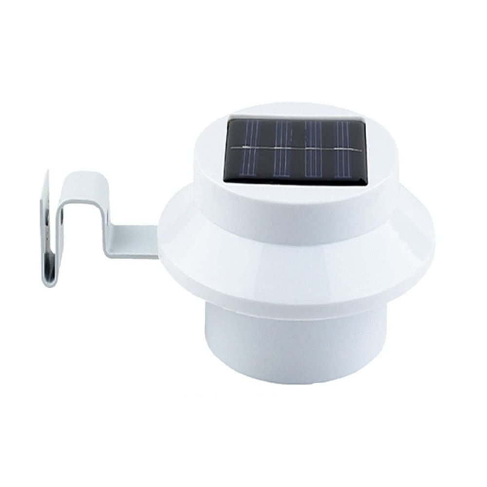 Rechargeable Solar LED Light 1 Pack LED Solar Gutter Light Outdoor ...