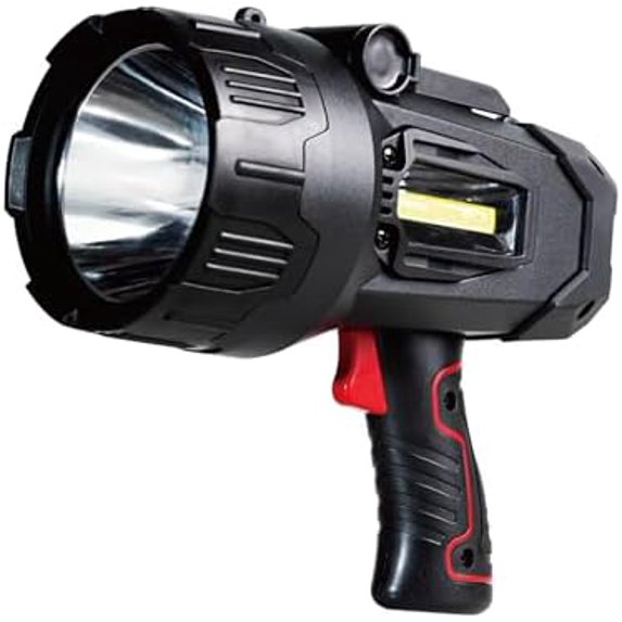 Rechargeable Spotlight, 1500 Lumens LED Spotlight Flashlight ...