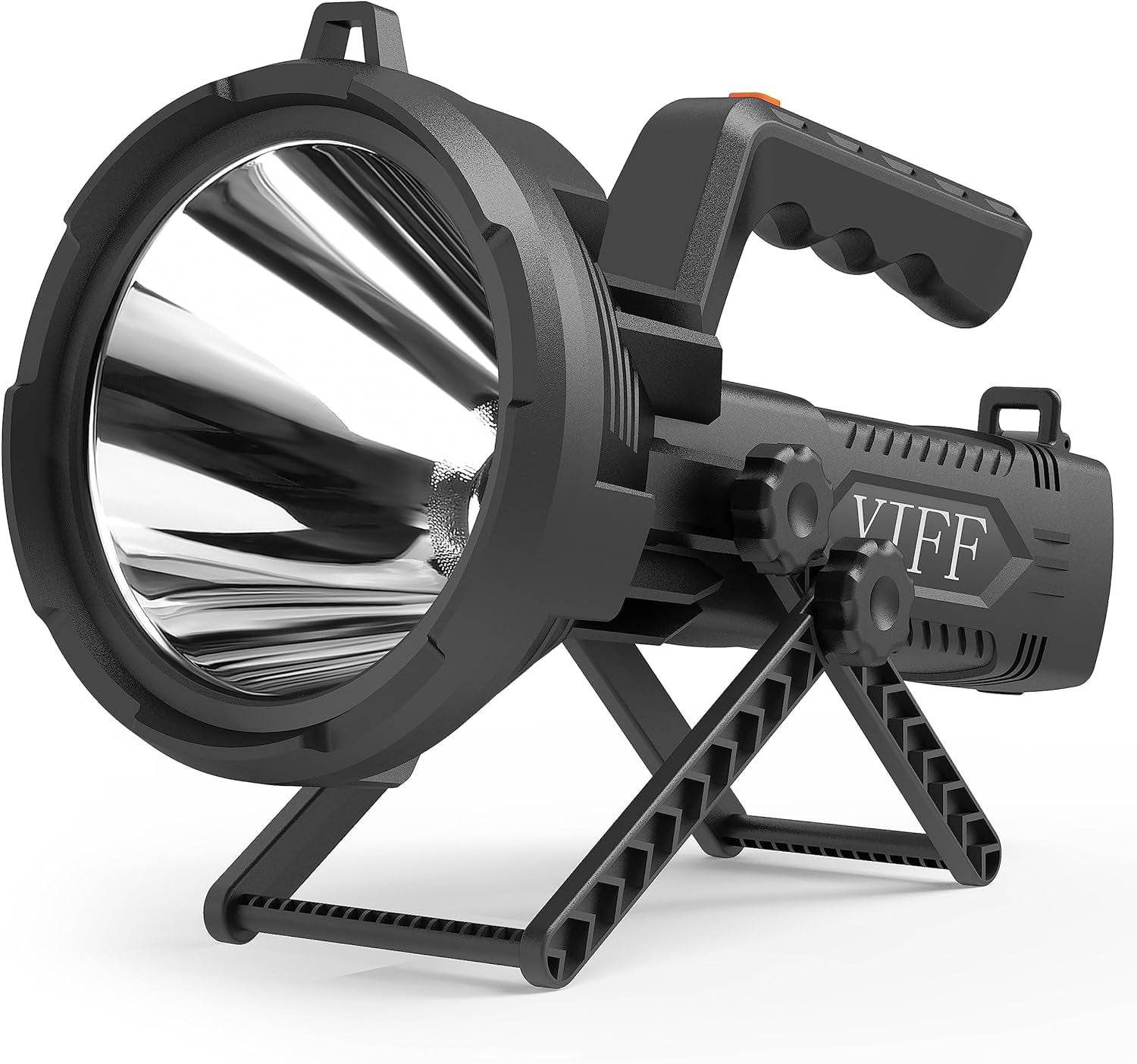 Rechargeable Spotlight Flashlight, 20000 High Lumen LED Spotlight with ...