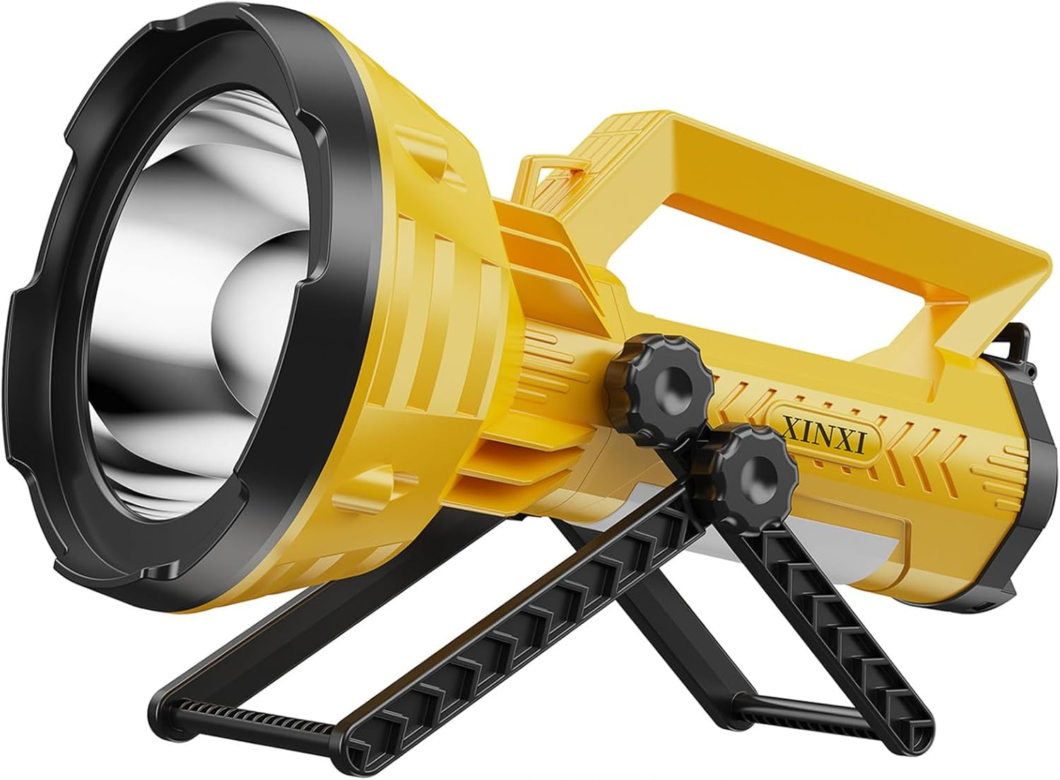 Rechargeable Spotlight Outdoor, Led Spotlight Flashlight with 3 Modes ...