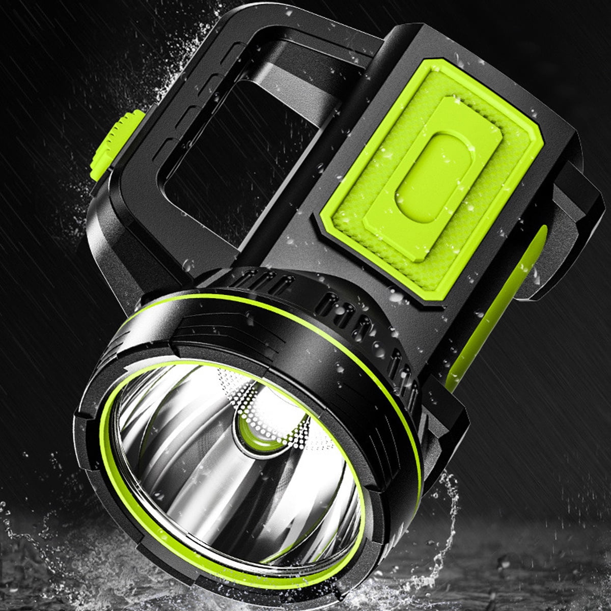 Rechargeable Spotlight, Super Bright 135000 Lumen LED Flashlight ...