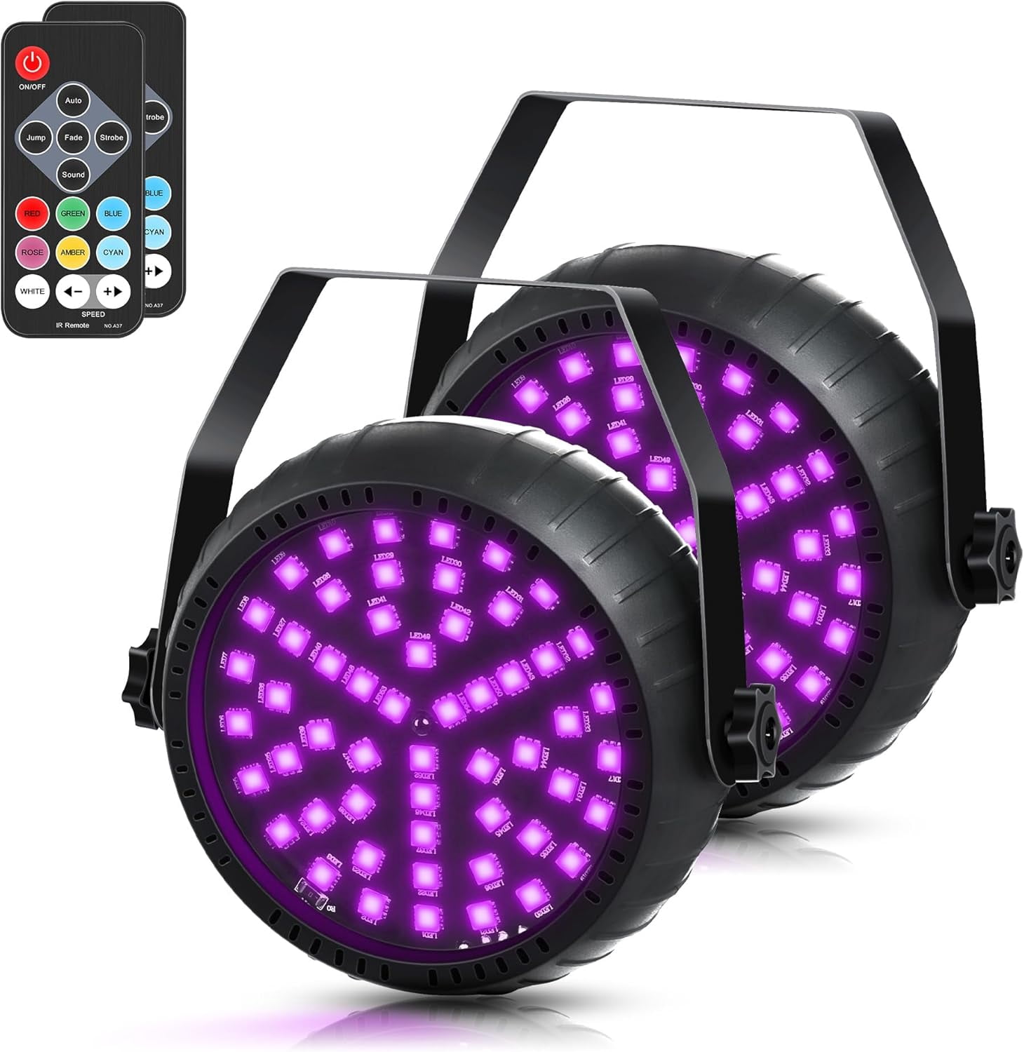Rechargeable Strobe Lights for Parties Wireless LED Halloween Strobe ...