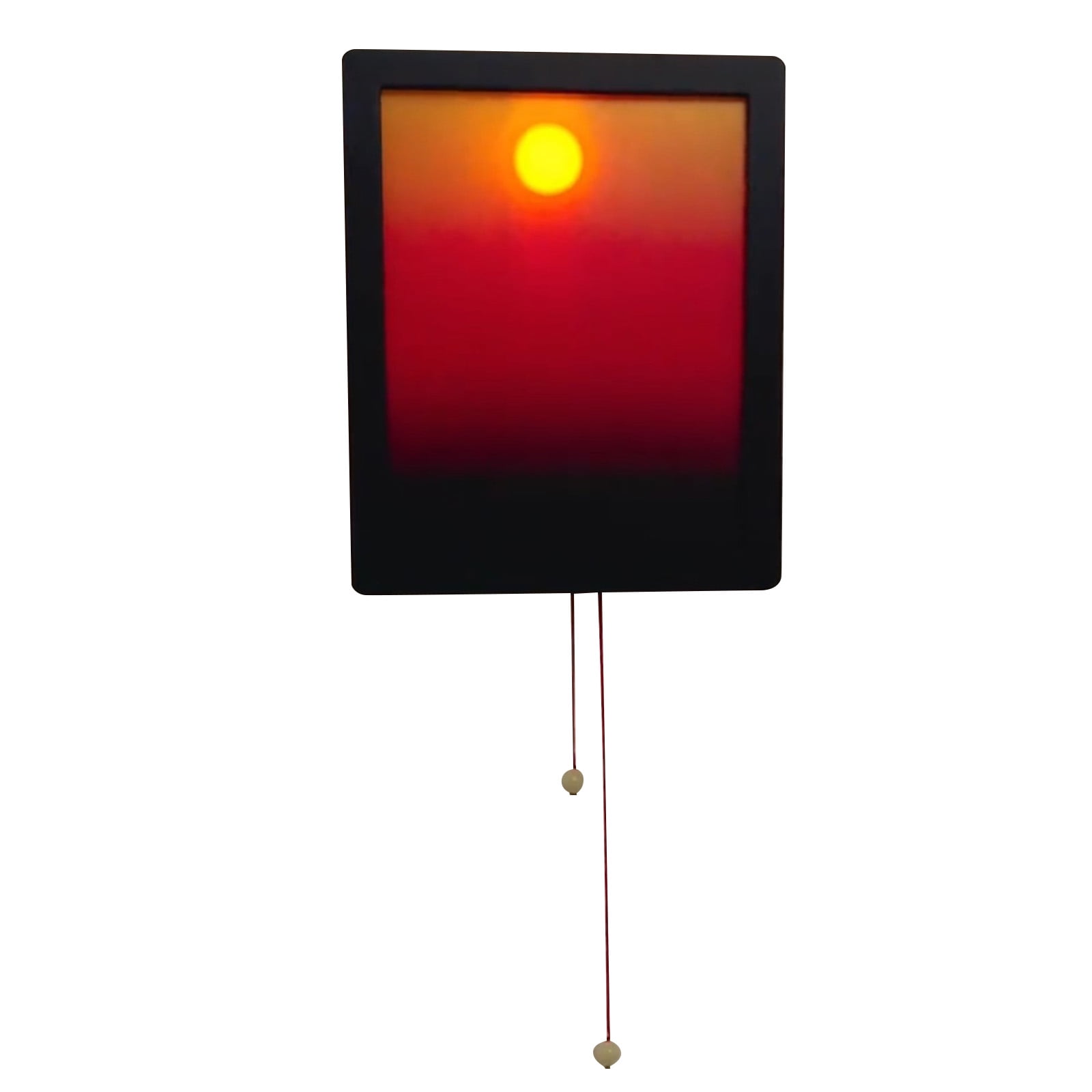 Rechargeable Sunset Projection Lamp with Lift Control, Wall-Mounted ...