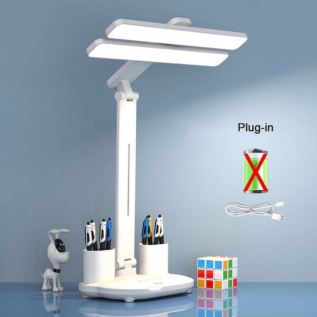 Rechargeable Table Lamp Study Desk Lamp Reading Light Led Table Light ...