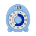 Rechargeable Visual Timer with Clock and Night Light,60 Minute ...