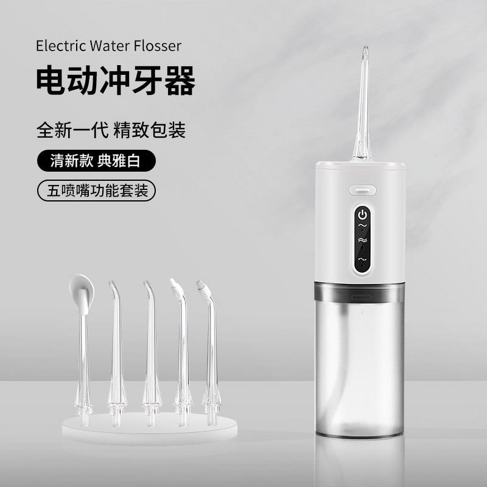 Rechargeable Water Flosser with Unique Pulsation Technology,80 120 PSI ...
