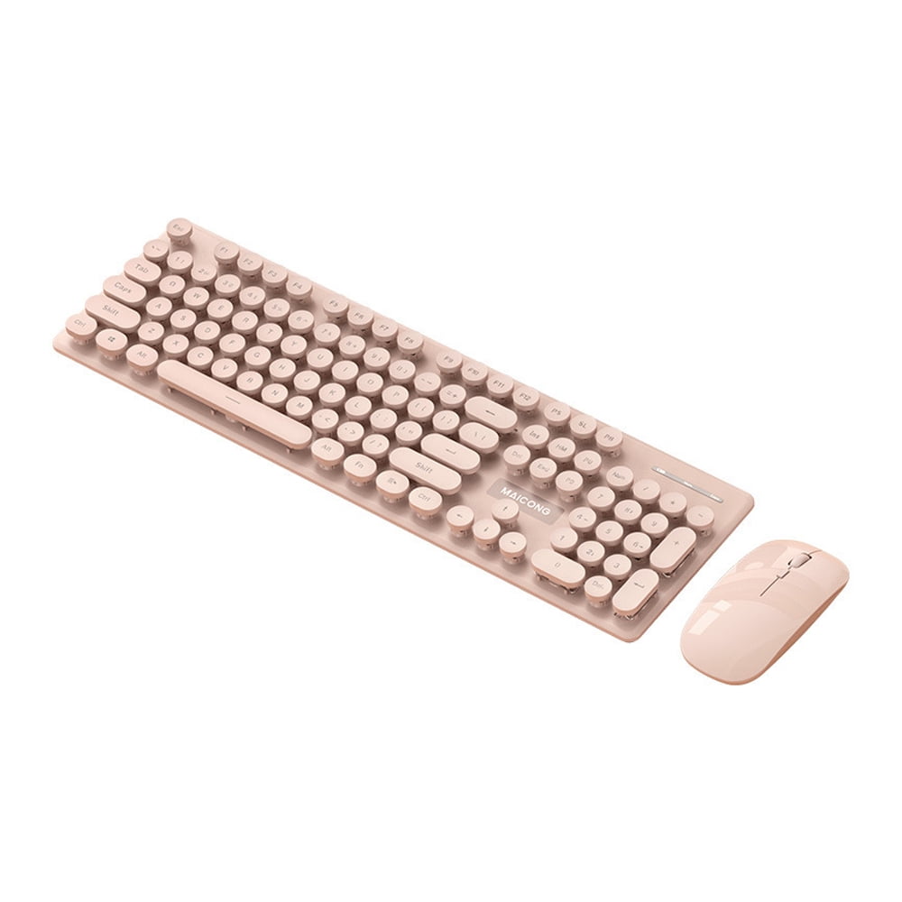 Rechargeable Wireless Keyboard Mouse Set Low Noise Ergonomic 2.4G ...