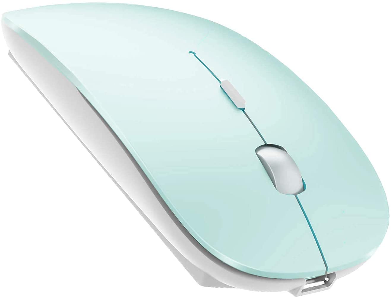 Rechargeable Wireless Mouse for MacBook Air MacBook Pro MacBook Laptop Chromebook Desktop ...