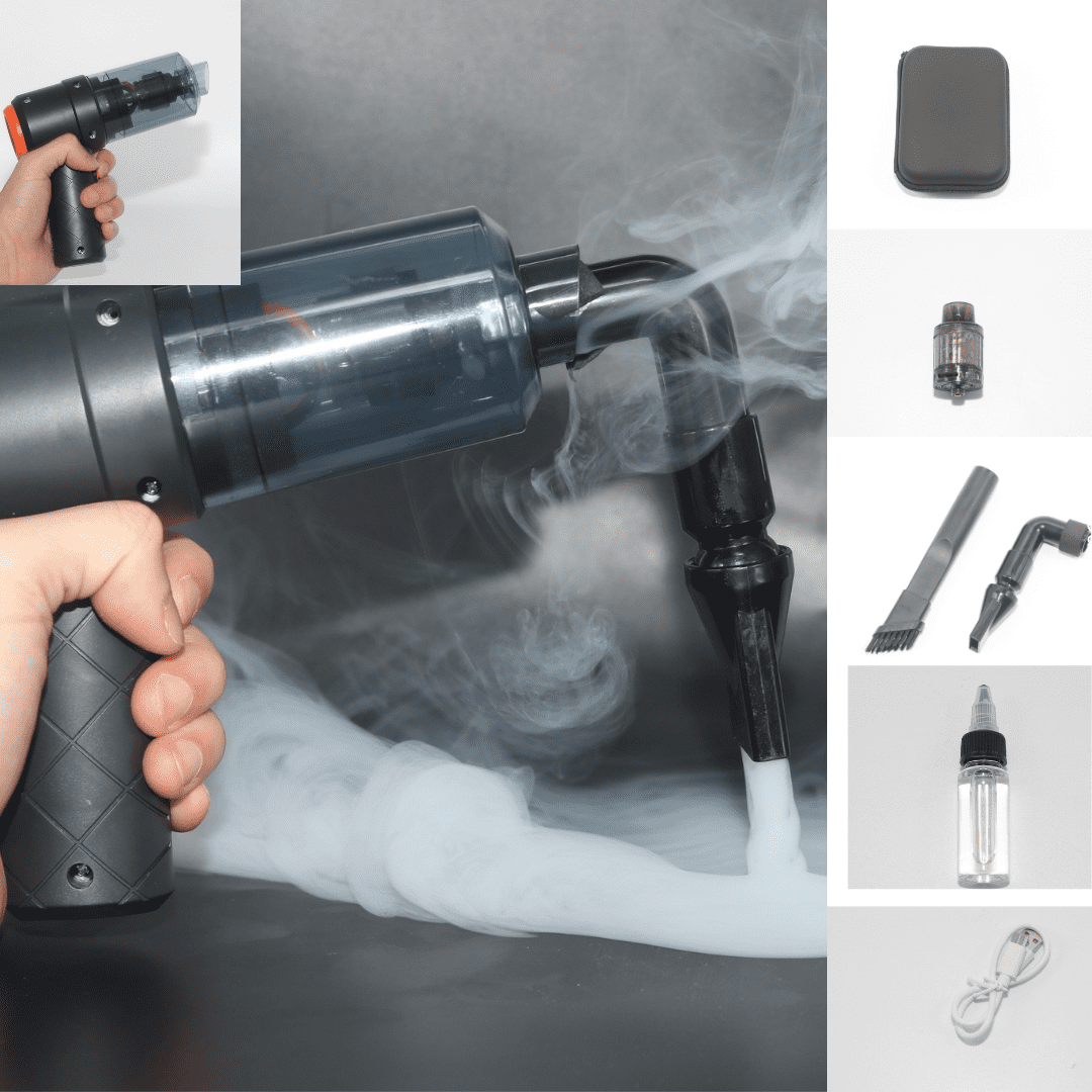 Rechargeable smoke machine for photography, cosplay, parties, Halloween ...