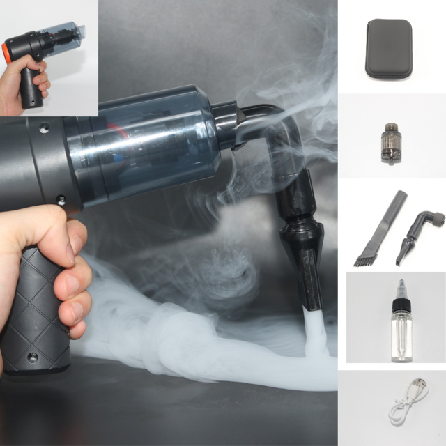 Rechargeable smoke machine for photography, cosplay, parties, Halloween ...