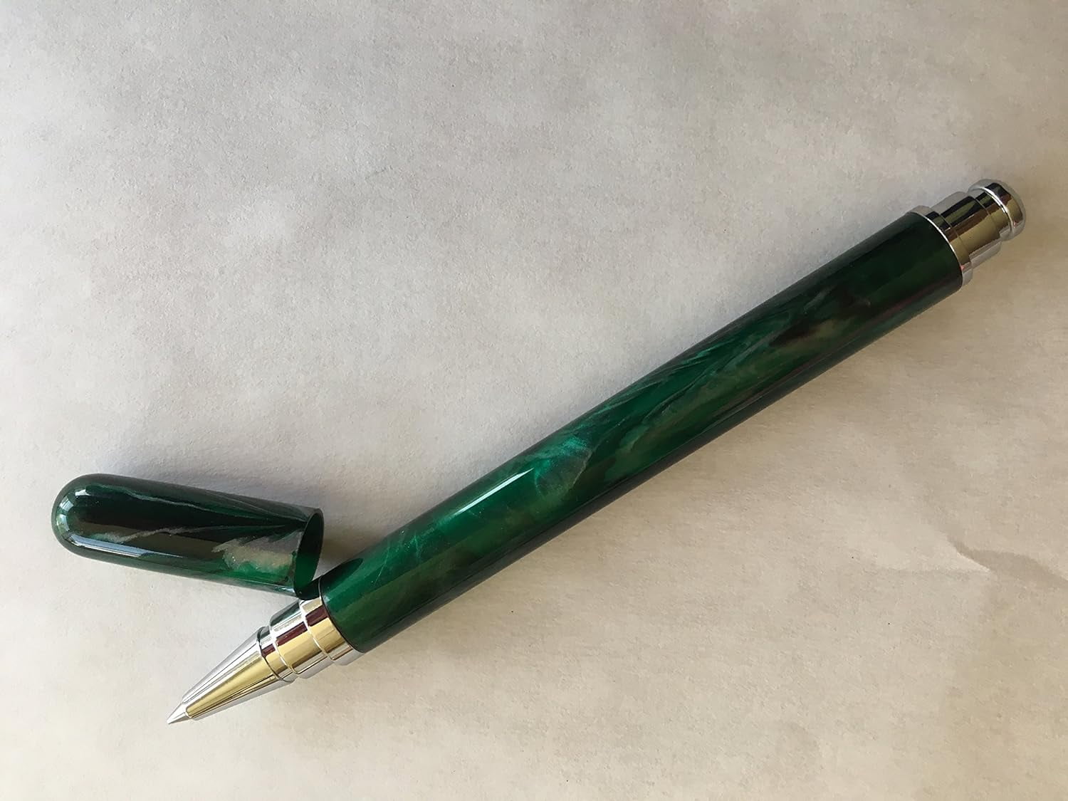 Recife Riviera Scribe Rollerball Pen - Assorted Colors (Green Marbled ...