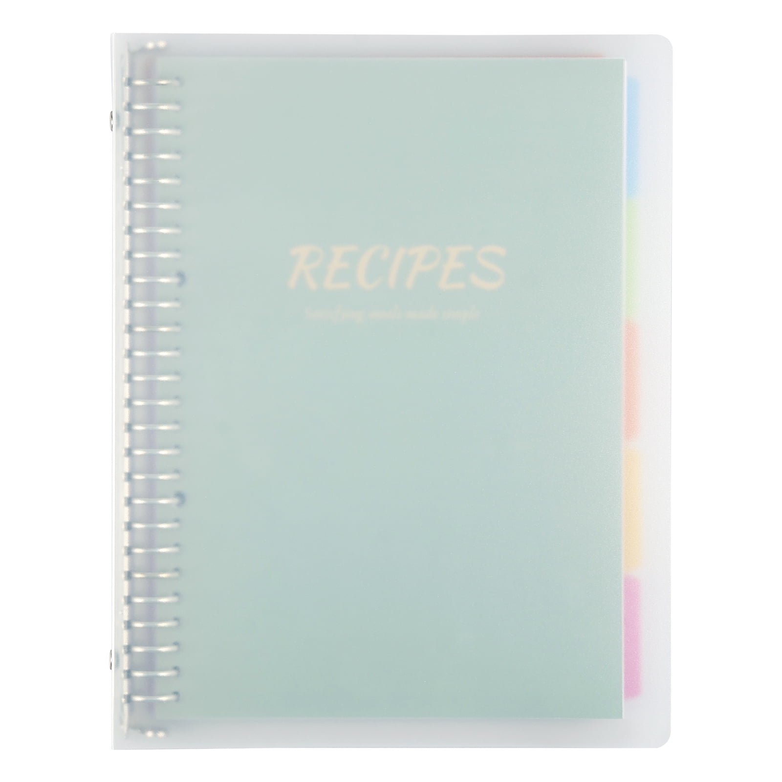 Recipe Book 80 Pages Blank Recipe Notebook to Write in Your Own Recipes ...