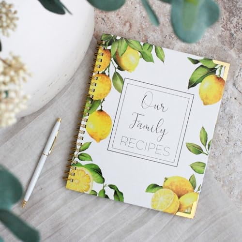 Recipe Book To Write In Your Own Recipes - Blank Family Cook Book ...
