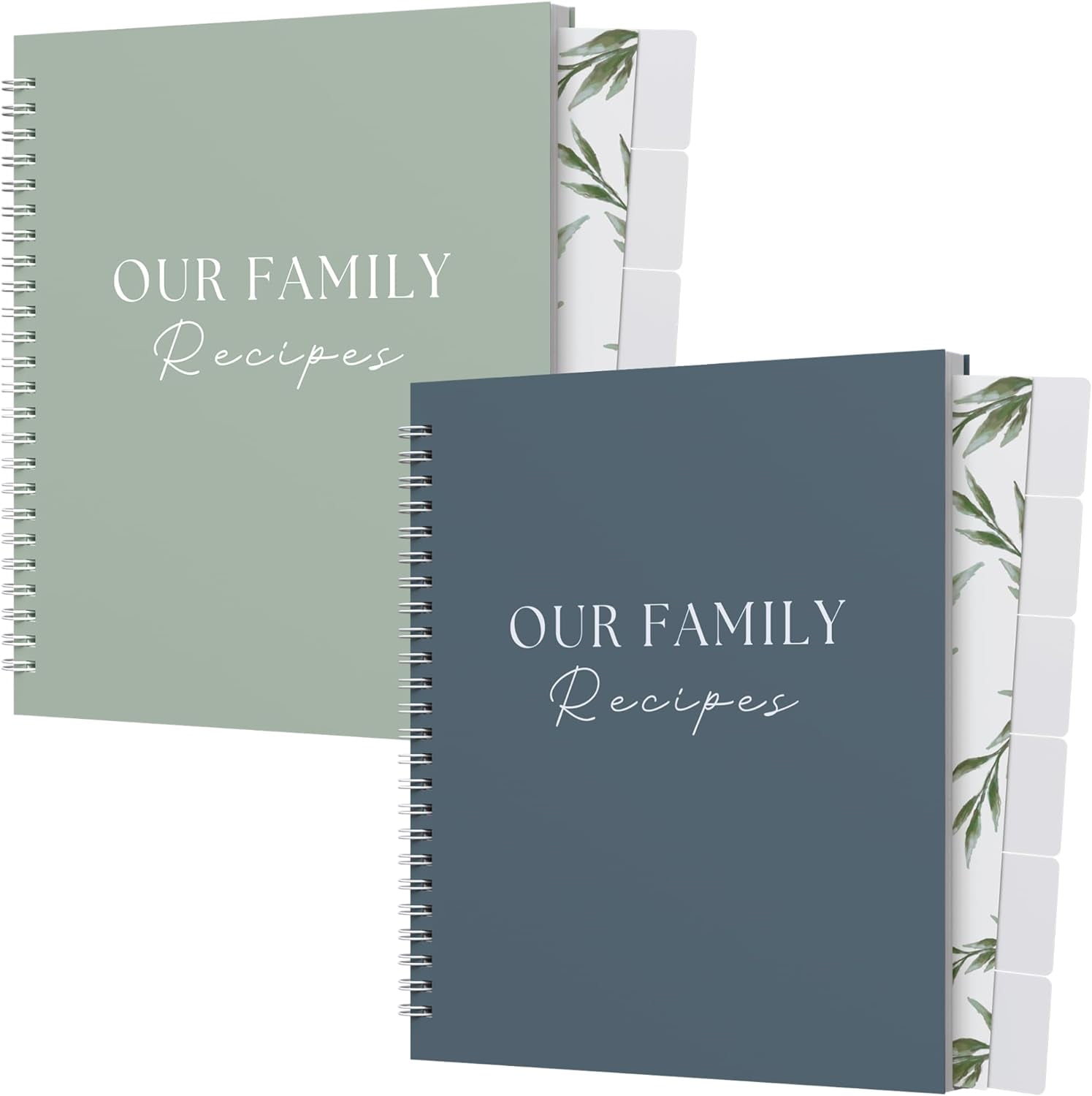 Recipe Book To Write In Your Own Recipes with Custom Dividers - Blank ...