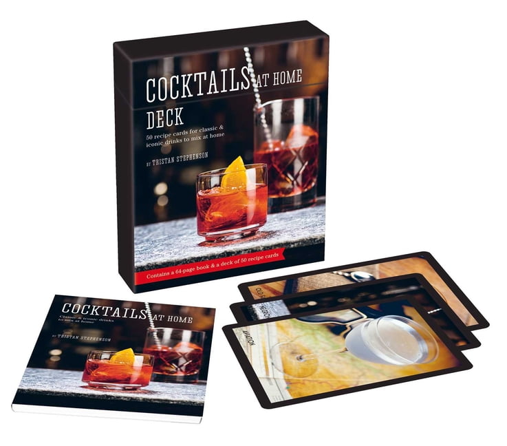 Recipe Card Decks Cocktails at Home Deck: 50 Recipe Cards for Classic ...
