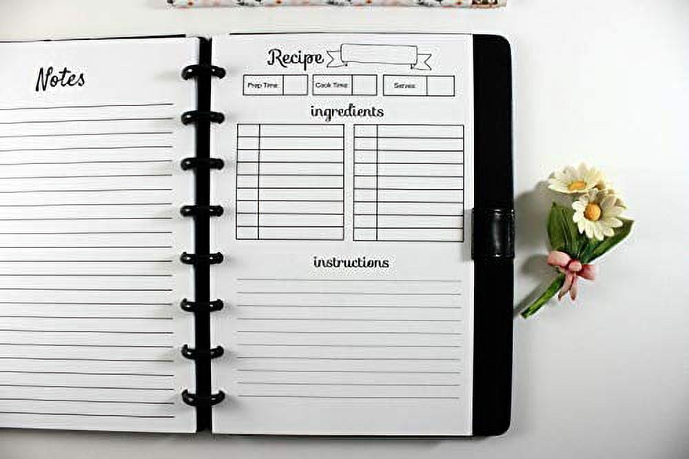 Recipe Inserts for 8 Disc Planners - Walmart.com
