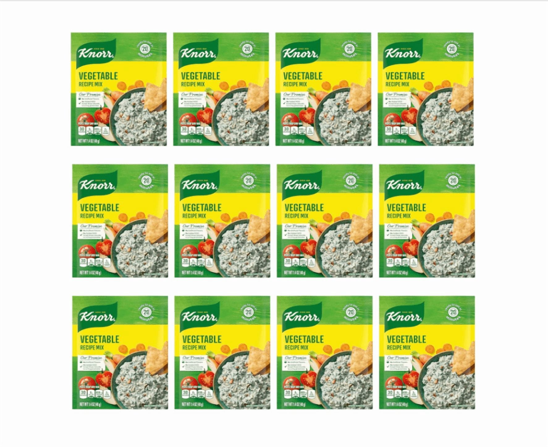 Recipe and Soup Mix 12 Count Vegetable For Soups, Sauces and Simple ...