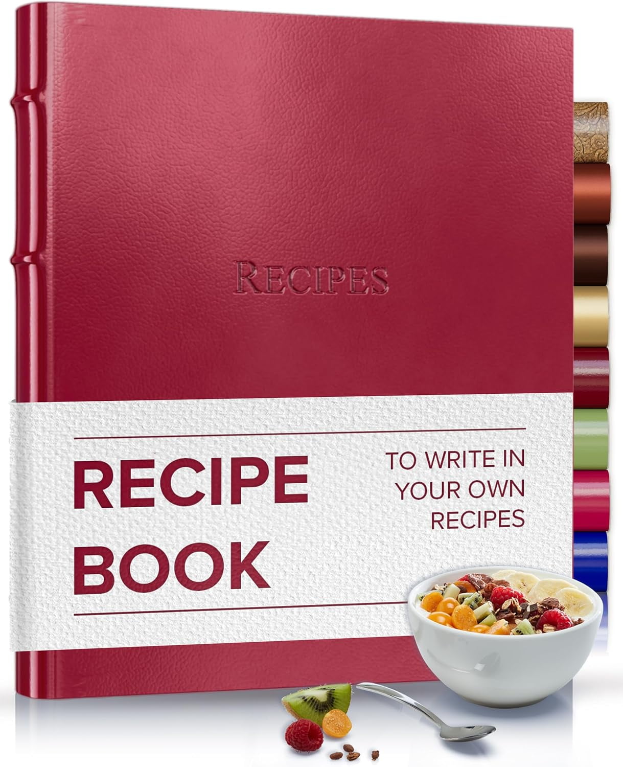 Recipe book to write in your own recipes - 3 Ring Recipe Binder With ...