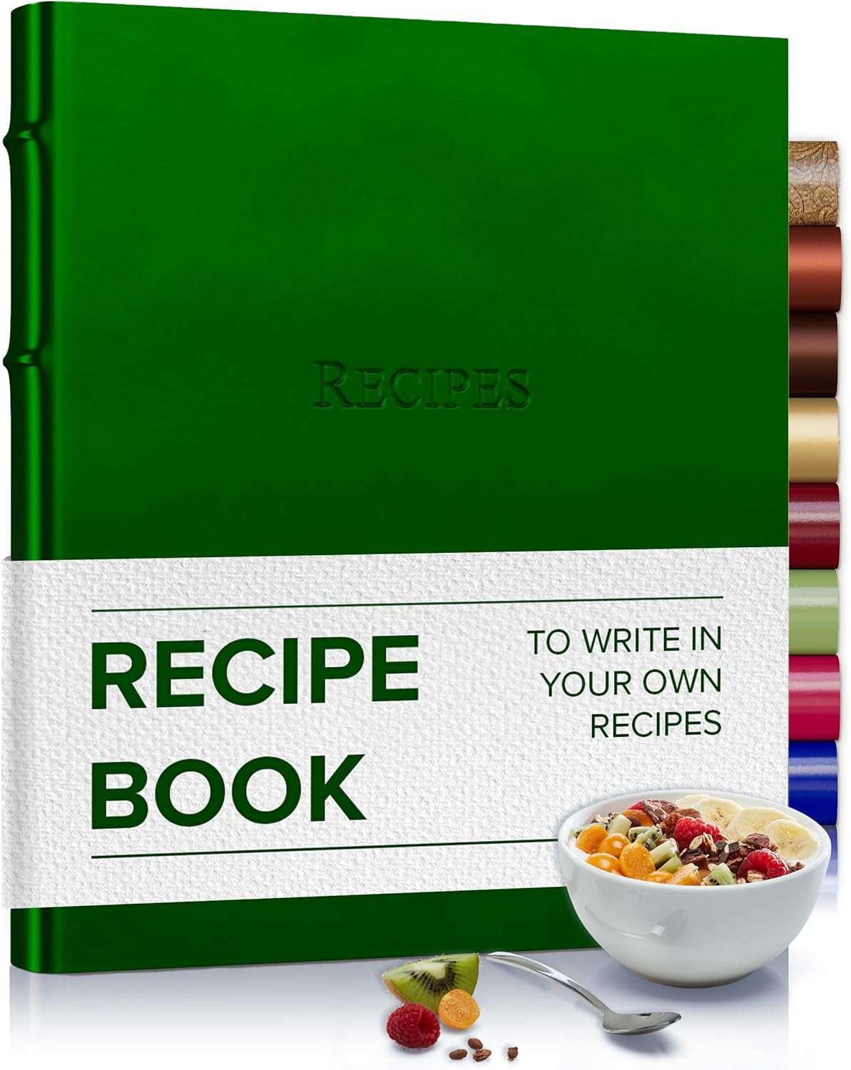 Recipe book to write in your own recipes - 3 Ring Recipe Binder With ...