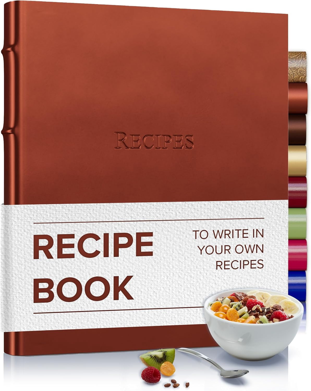 Recipe book to write in your own recipes - 3 Ring Recipe Binder With ...