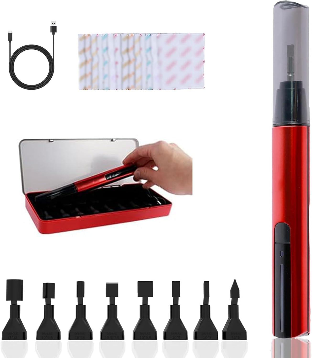 Reciprocating Sander, USB Quick Charging Mini Pen Sander, Portable ...