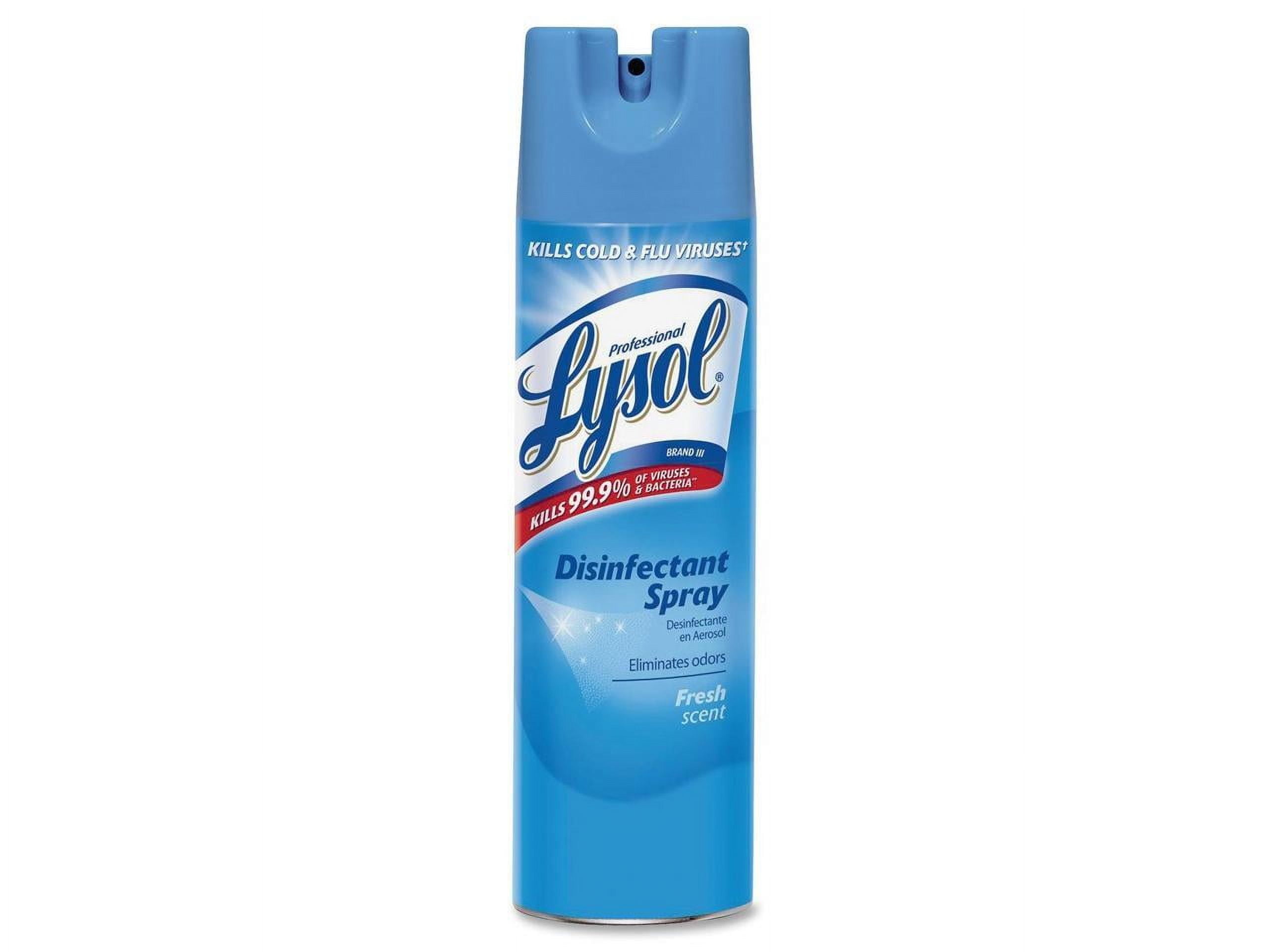 Reckitt Benckiser Lysol Disinfectant Spray, Fresh, 9 oz - Walmart.com