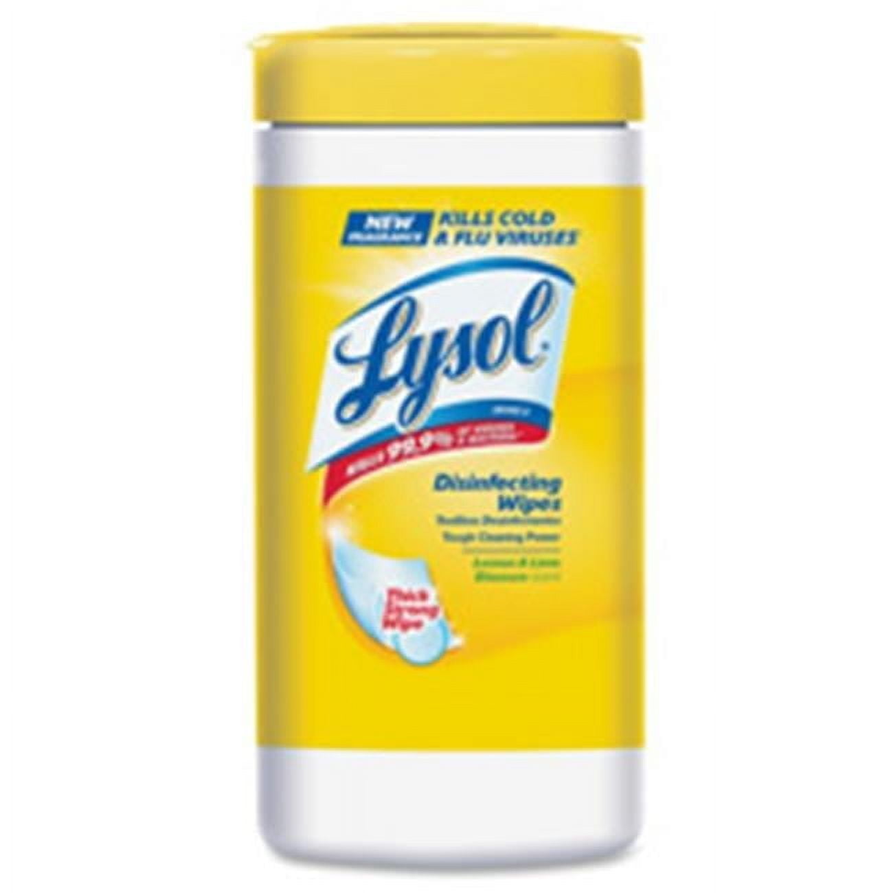 Reckitt Benckiser RAC77182CT Disinfecting Wipes-80 Wipes-Tub-6 Tubs-CT ...